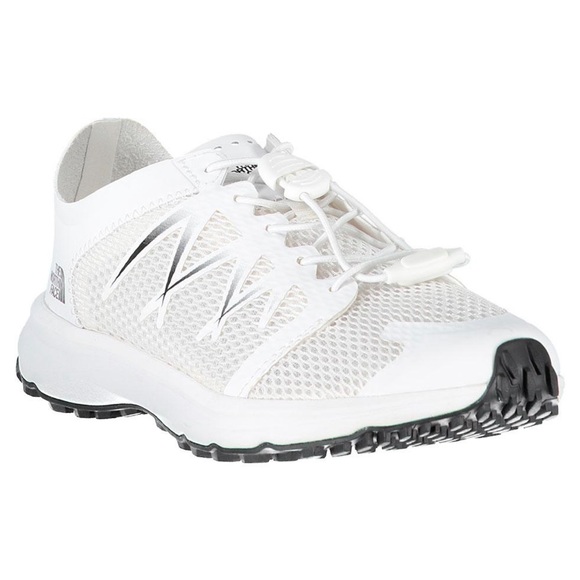 The North Face | Shoes | North Face Litewave Flow White Lace Trainers ...